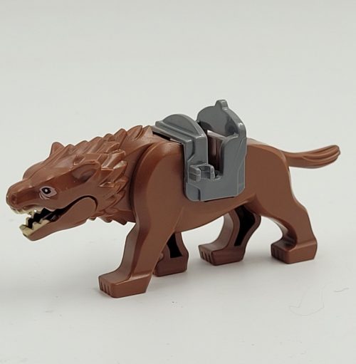 Brown Warg Wolf Minifigure Building Block - Xpress Collectables ...