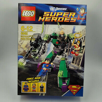 Super Heroes Lego 6862 Superman vs Power Armour Lex ( Factory Sealed ...