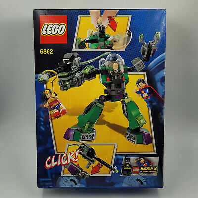 Super Heroes Lego 6862 Superman vs Power Armour Lex ( Factory Sealed ...