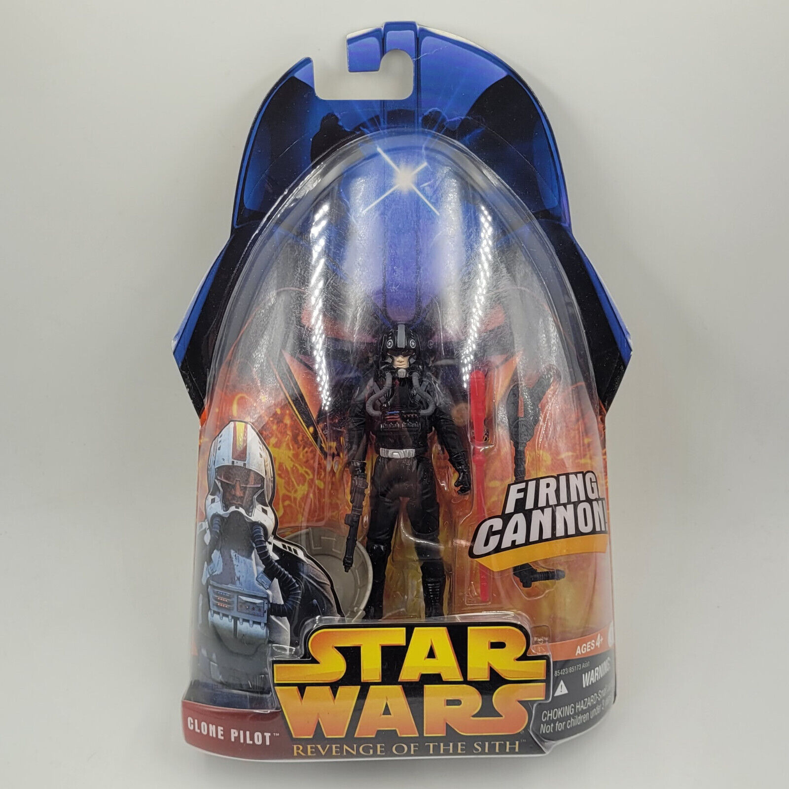 Star Wars Revenge of the Sith Black Stealth Clone Pilot Variant (ROTS ...