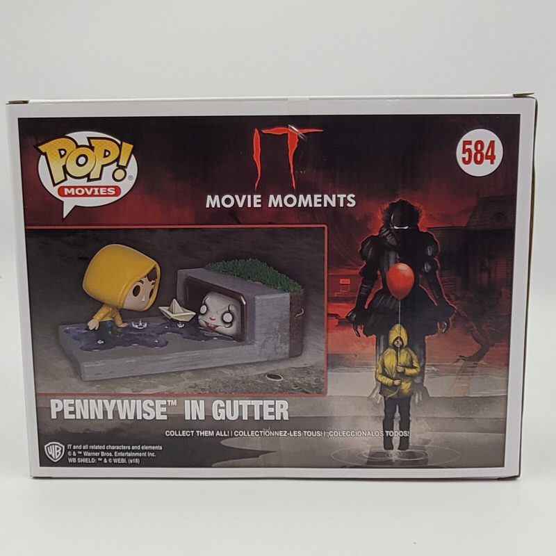 It Pop Vinyl 584 Pennywise in Gutter (Movie Moments) - Xpress ...