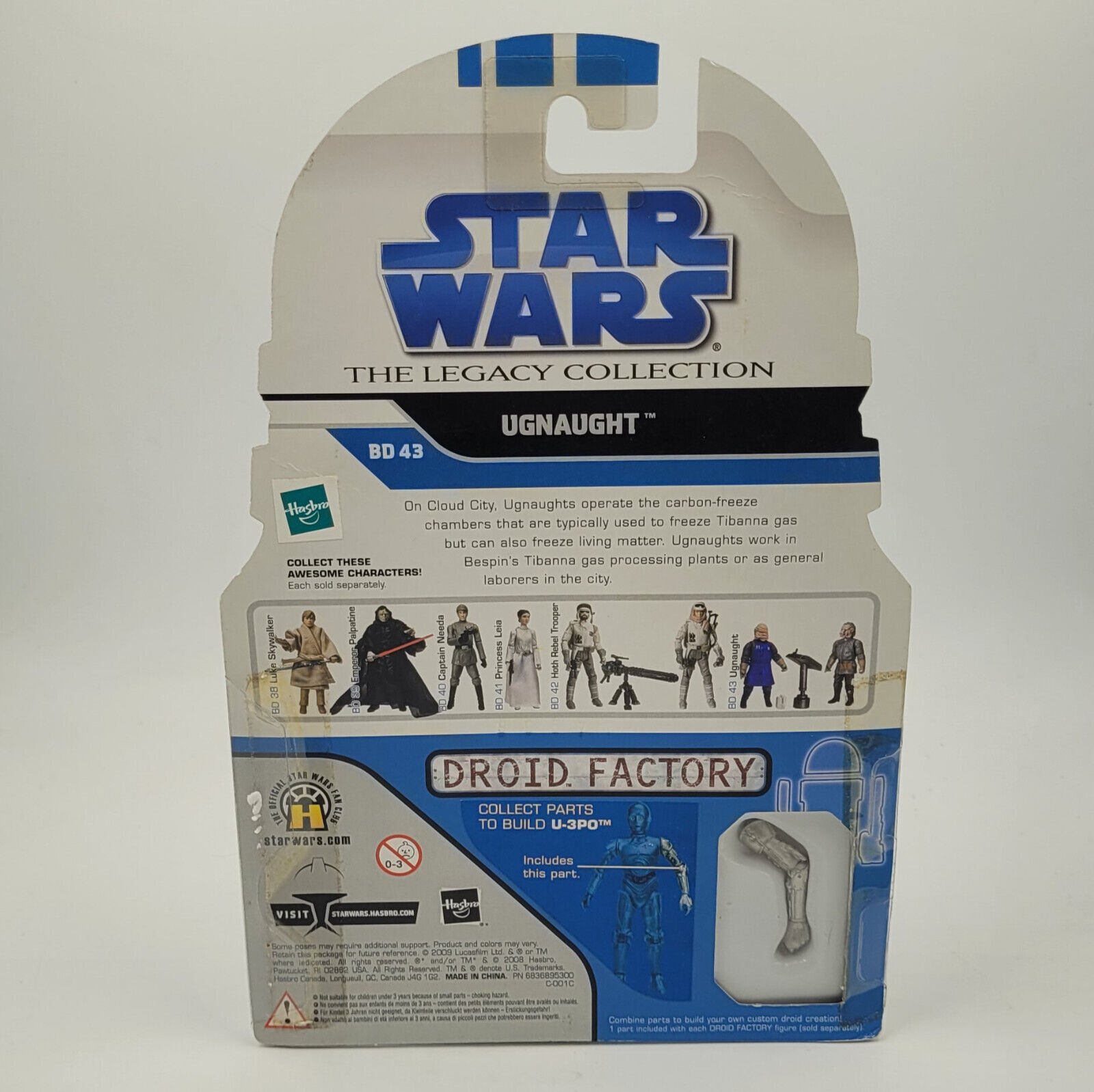 Star Wars Legacy Collection BD43 Ugnaught - Xpress Collectables - Australia's Largest Online ...