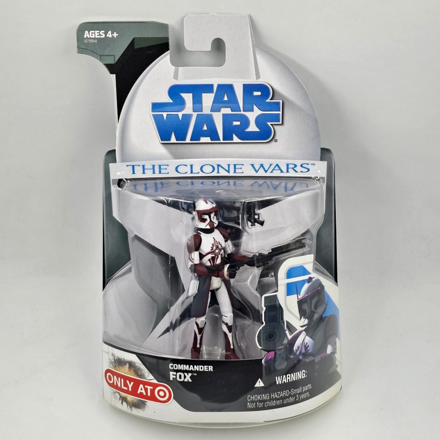 Star Wars Clone Wars CW Clone Commander Fox (Target Exclusive) - Xpress ...