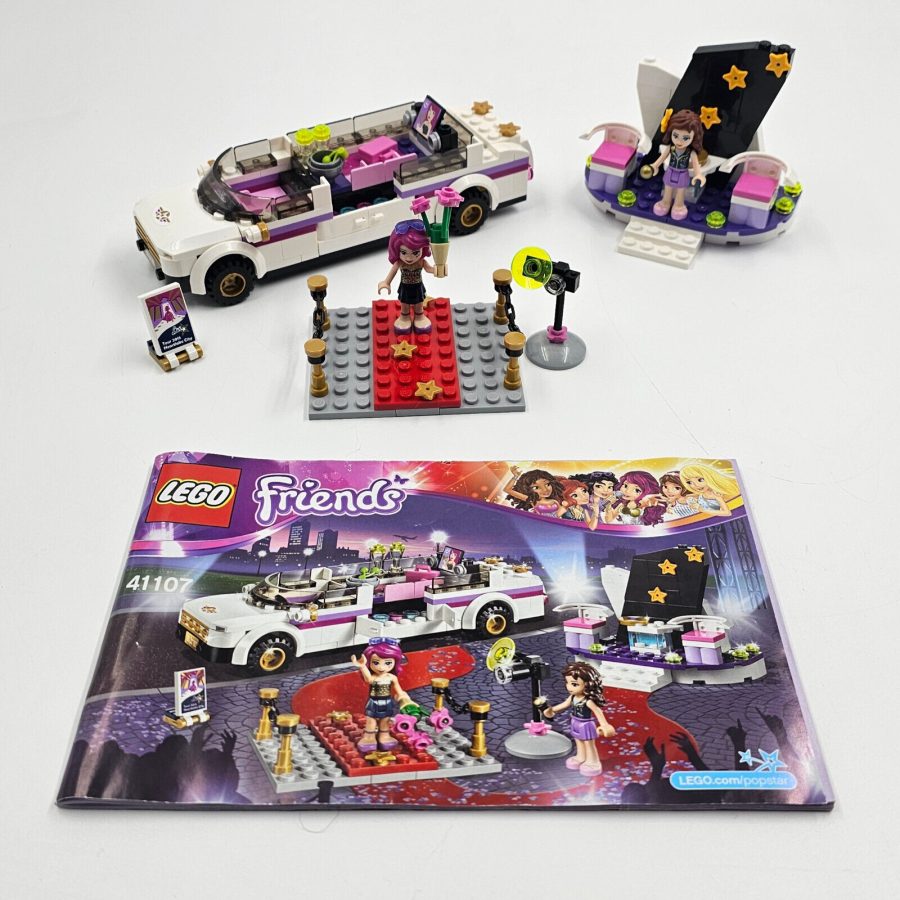 Friends Loose Lego 41107 Pop Star Limo (No Box) - Xpress Collectables ...