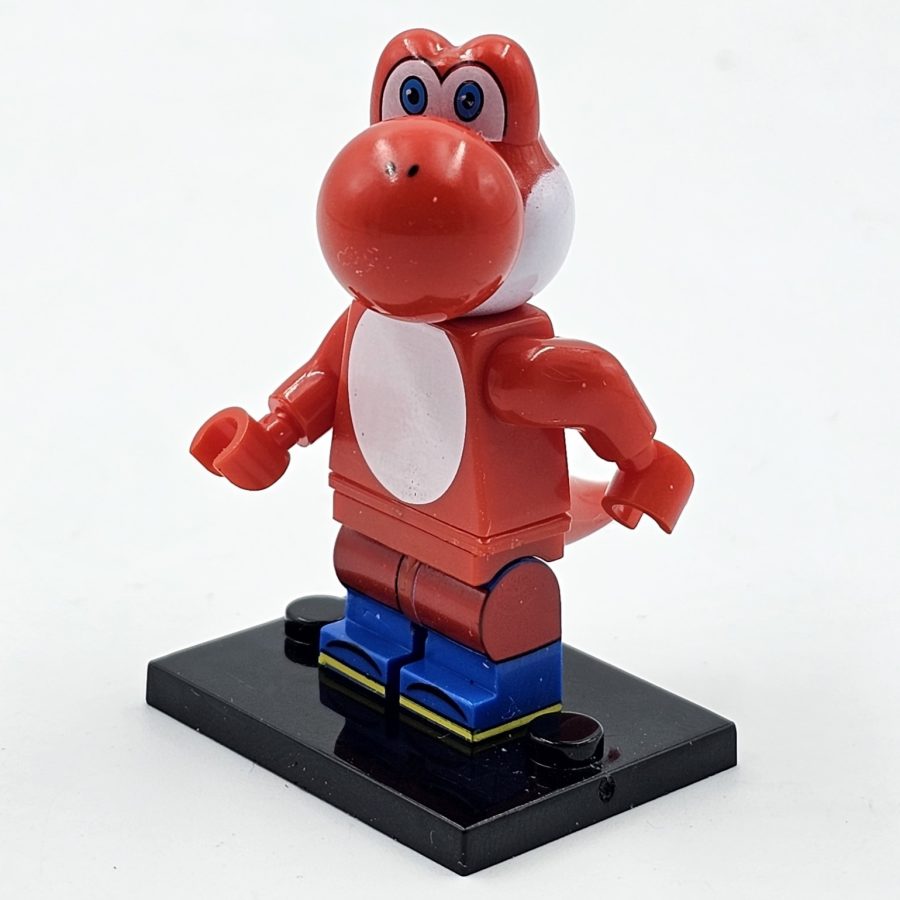 Dash Red Yoshi (Super Mario Bros) Minifigure Building Block