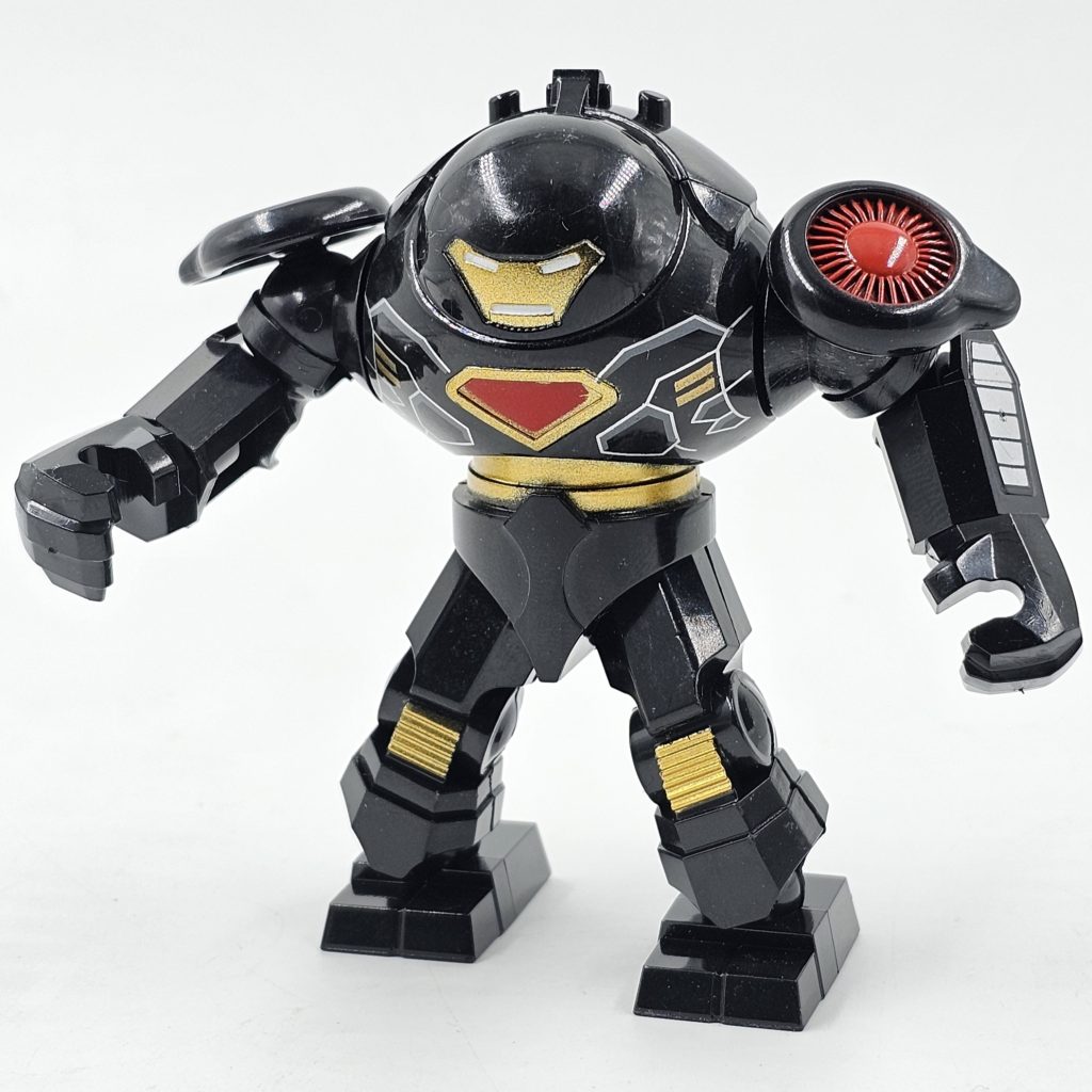 Marvel Iron Man Black Hulkbuster (BigFig) Minifigure Building Block