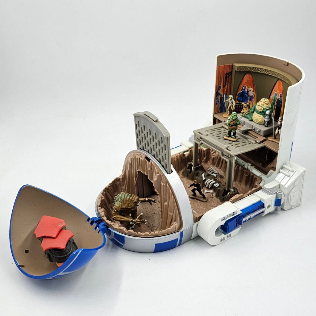 Star Wars Loose Micro Machines R2-D2 / Jabba's Palace Transforming ...