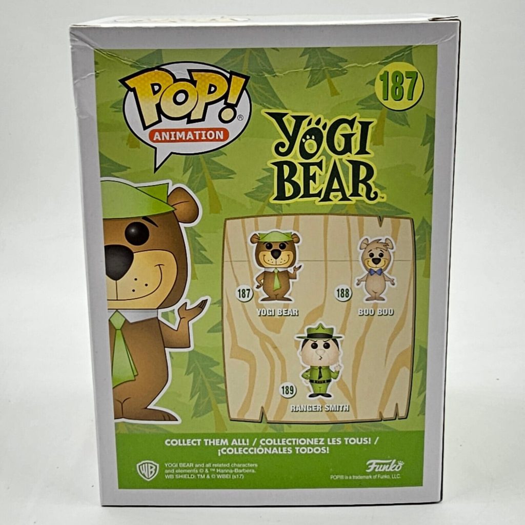 Yogi Bear Pop Vinyl #187 Yogi Bear (Flocked) Damaged - Xpress ...