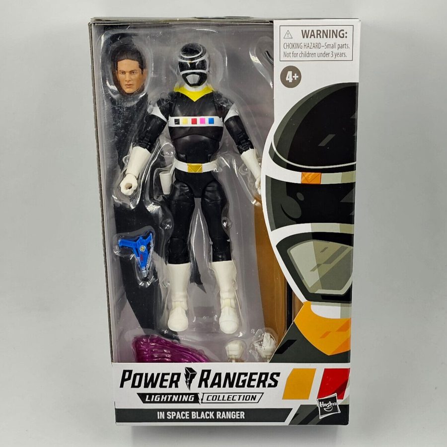 Power Rangers 6" Inch Lightning Collection In Space Black Ranger ...