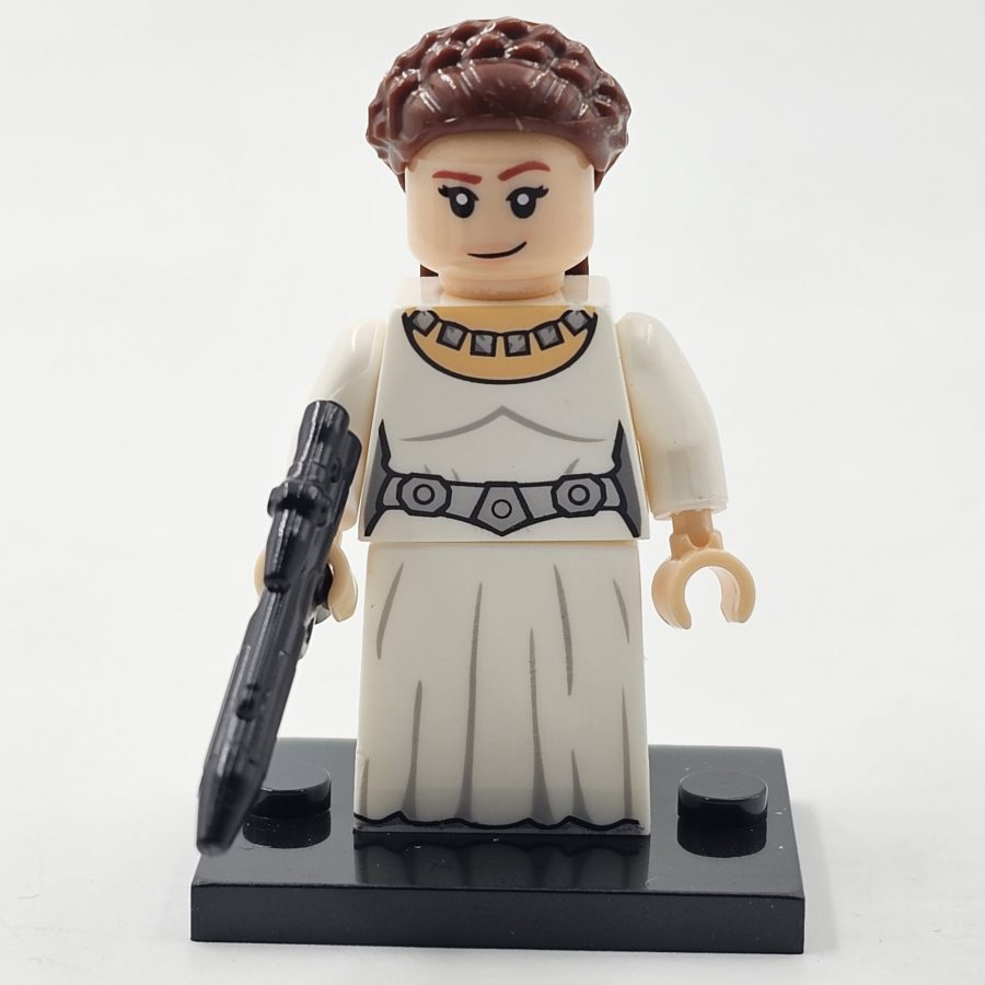 Princess Leia Organa Minifigure Building Block (Yavin Ceremony)