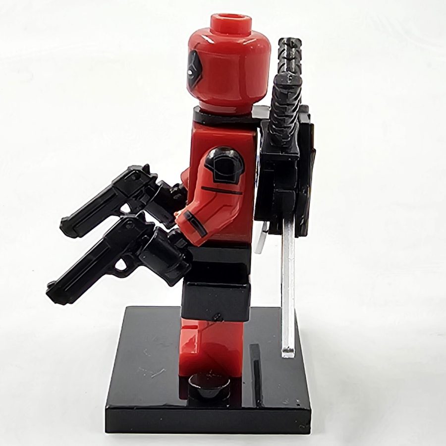 Deadpool Minifigure Building Block