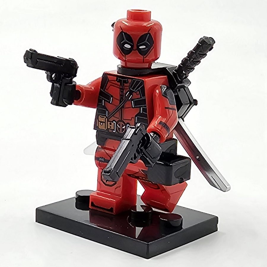 Deadpool Minifigure Building Block