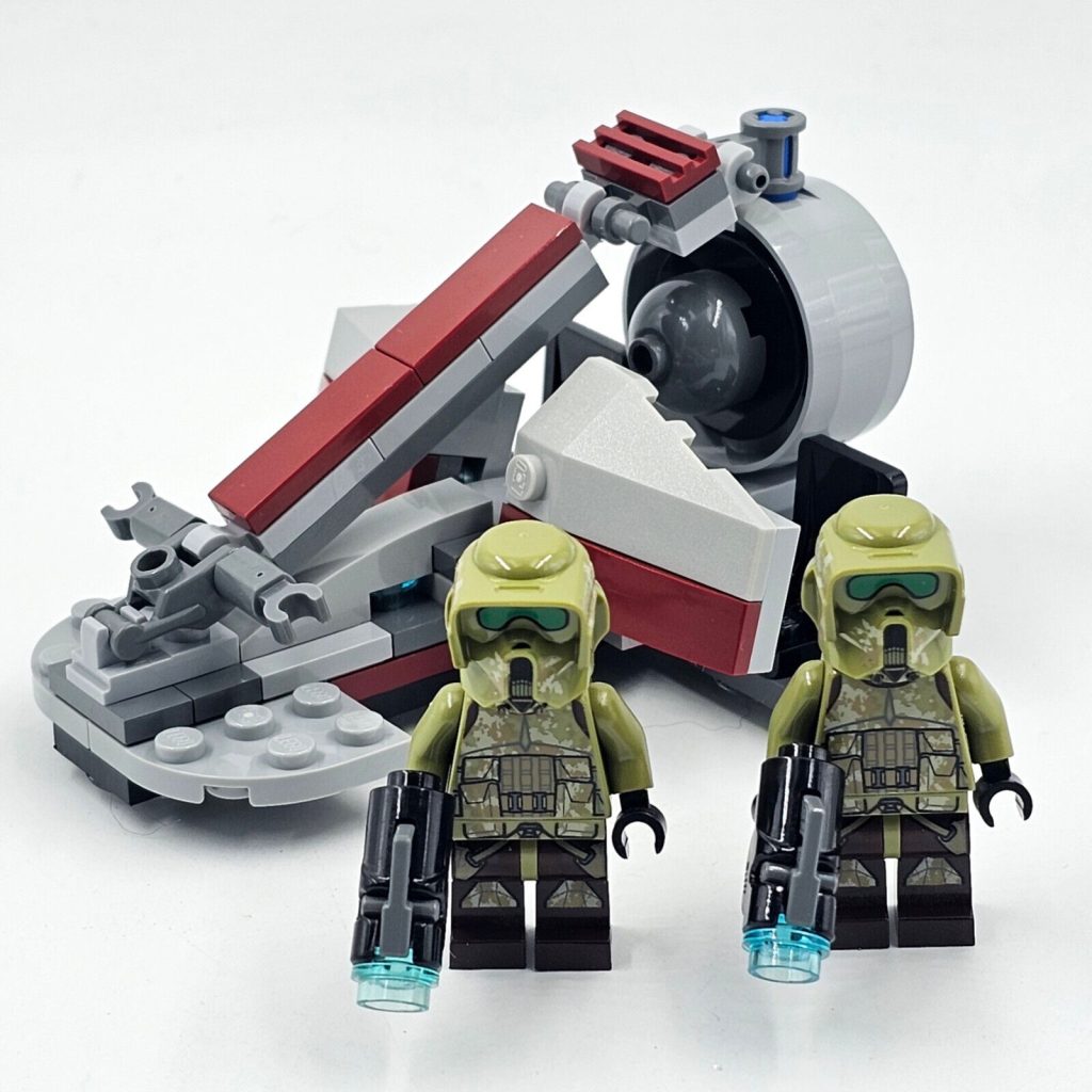 Star Wars Loose Lego 75035 Kashyyyk Scout Troopers with Swamp Speeder ...