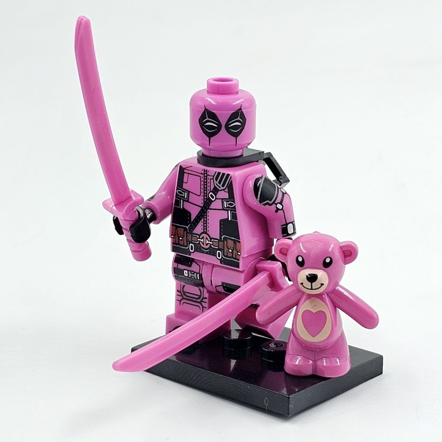 Deadpool (Pink Suit) Minifigure Building Block