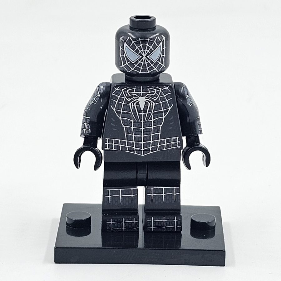 Spider-Man (Black Symbiote Suit) Minifigure Building Block