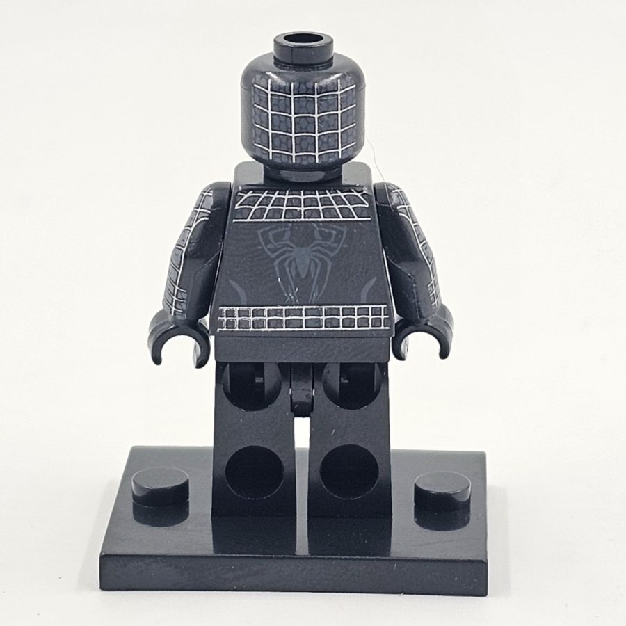 Spider-Man (Black Symbiote Suit) Minifigure Building Block