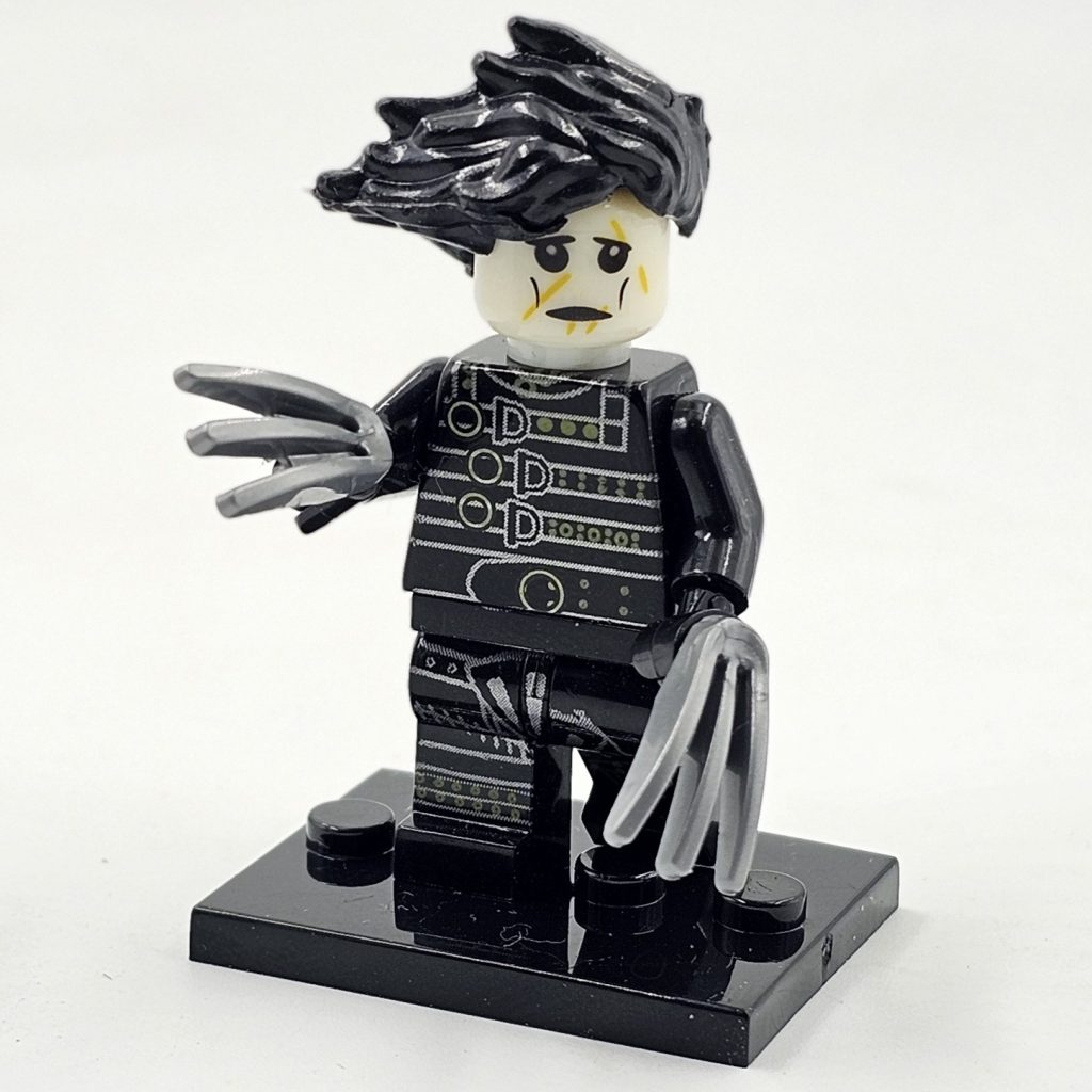 Edward Scissorhands Minifigure Building Block
