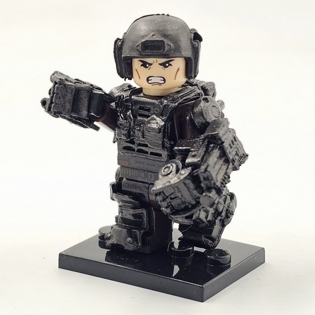 Major William Cage (Edge of Tomorrow) Minifigure Building Block