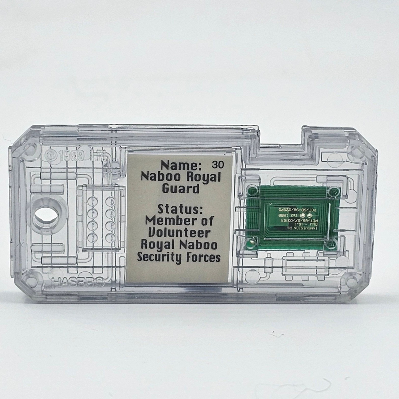 Star Wars Episode 1 Naboo Royal Guard Commtech Reader Chip - Xpress ...
