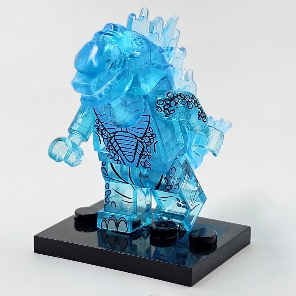 Godzilla (Blue Crystal) Minifigure Building Block